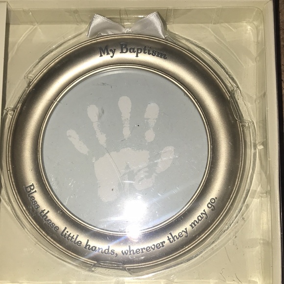 Hallmark | Other | Nib Baptism Handprint Frame | Poshmark